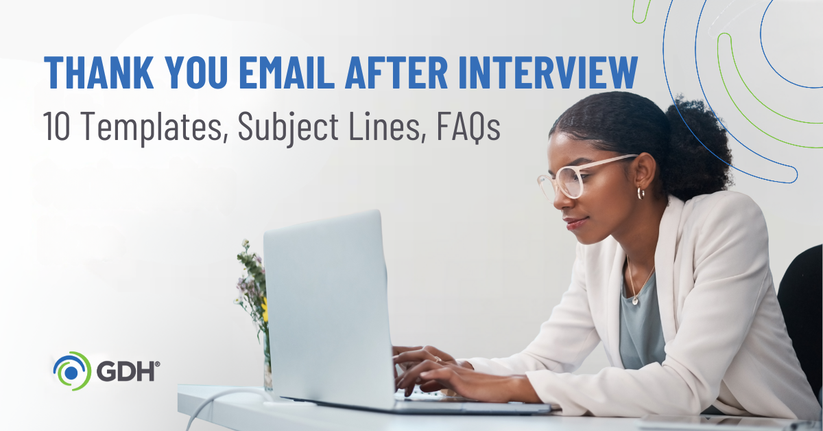 Thank You Email After the interview: 10 Templates, Subject Lines, FAQs ...